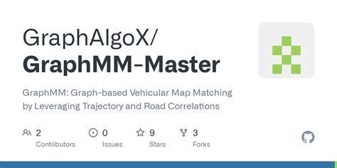 Github Graphalgoxgraphmm Master Graphmm Graph Based Vehicular Map