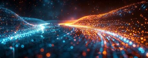 Premium Photo Binary Pathways Crisscrossing Wallpaper