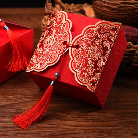 10 개 웨딩 호의 초콜릿 사탕 상자 리본 웨딩 기념품 Lembrancinha 드 Casamento 장식 캔디 중국어candy