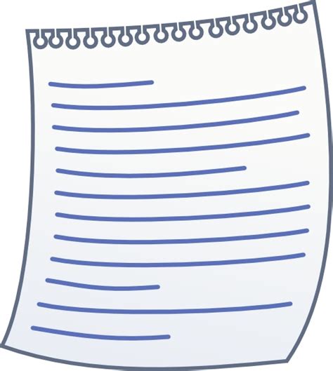 Paper With Writing Clip Art Vectors Images Graphic Art Designs In