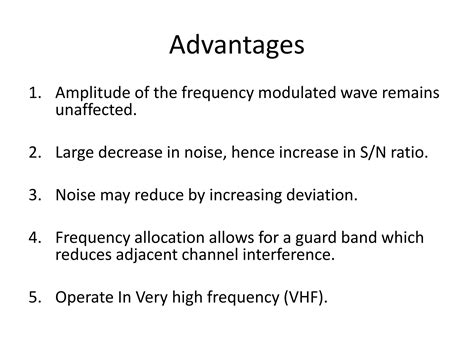 Frequency Modulation And Its Application Pptx Frequency Modulation And Its Application Pptx