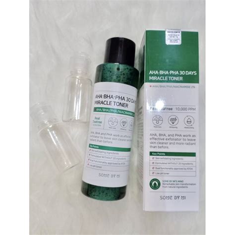 Jual New Oriiginal Some By Mi Aha Bha Pha 30 Days Miracle Toner Share In Botol 20 Ml 7766