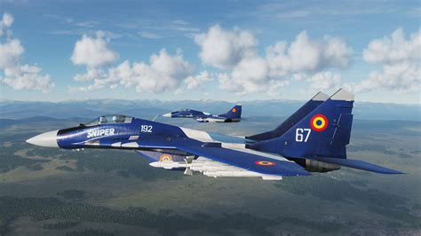 Mig 29a Sniper Romanian Air Force