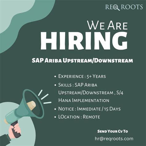 Hiringalert Saparibaupstream Procurementautomation Reqroots