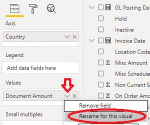 Power BI Formatting Changing Field Names And Summarization Implementation Specialists