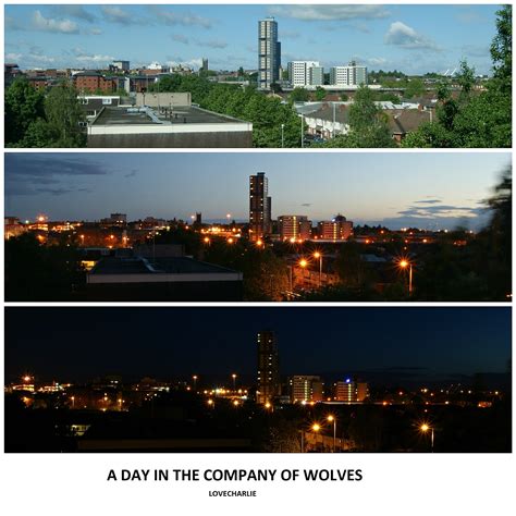A Day In The Company Of Wolves Wolverhampton Skyline Wolverhampton