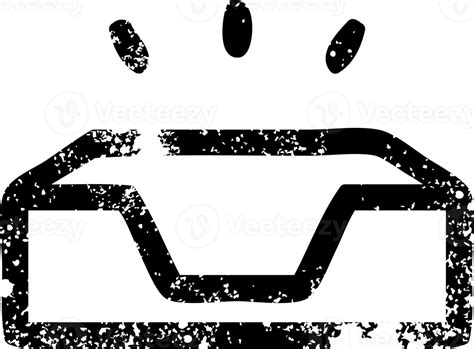 Empty In Tray Icon 45289628 Png