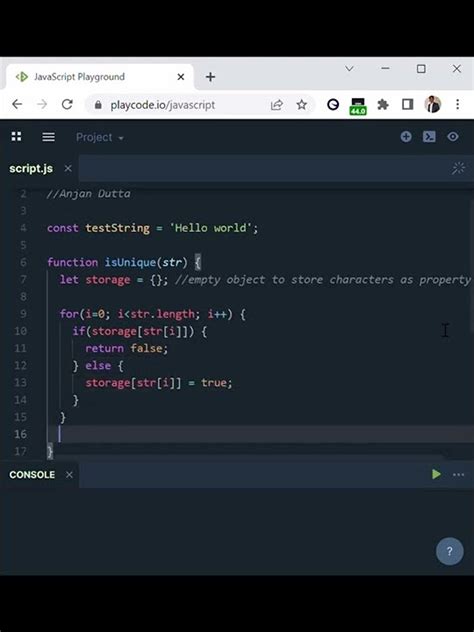 Determine If A String Has All Unique Characters Shorts Youtube