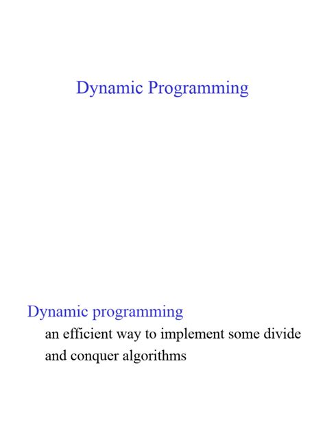 8 dynamic programming assembly line scheduling 31 01 2024 pdf