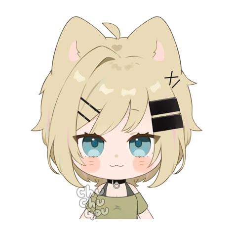 Half Chibi Pngtuberavatar By Chuchugou Chuchugou Vgen