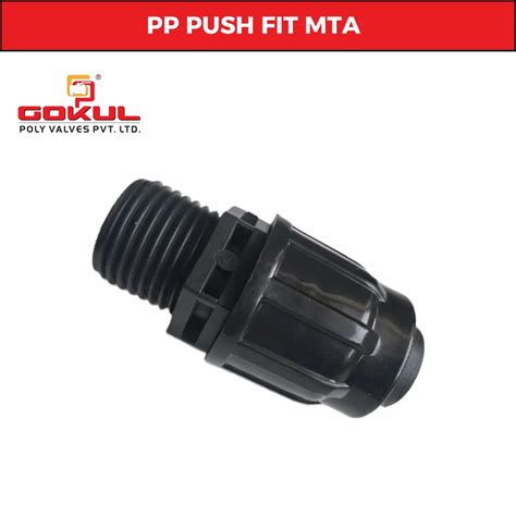 32mm Pp Push Fit Compression Fitting Mta Adapter For Irrigation 1