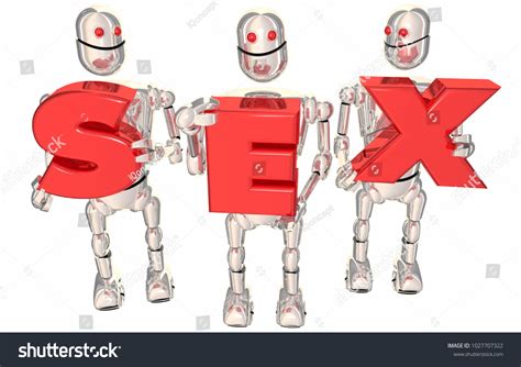 Sex Robots Red Letters Word New Stock Illustration Shutterstock