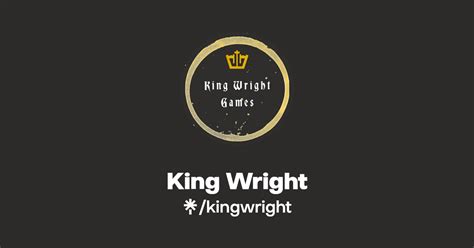 King Wright Twitter Instagram Linktree