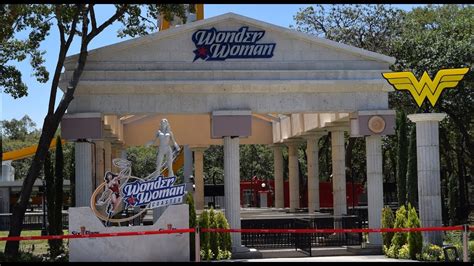 Inauguración Wonder Woman Coaster Six Flags México Youtube