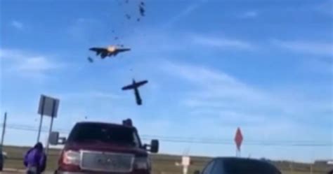 Two Planes Crash During Air Show At Dallas Tx Airport
