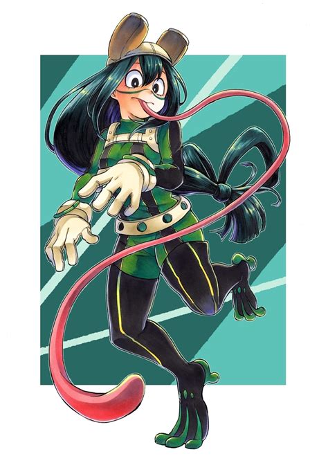 Boku No Hero Academia Anime Fandoms Tsuyu Asui Joyreactor