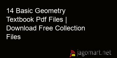14 Basic Geometry Textbook Pdf Files Download Free Collection Files