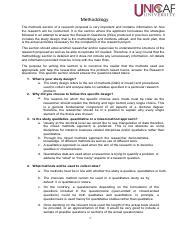 How To Write Methodology Pdf Methodology The Methods Section Of A Research Proposal Is Very