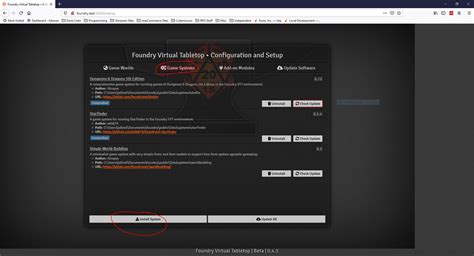 Installation Issue · Issue 8 · Foundryvtt Starfinderfoundryvtt Starfinder · Github
