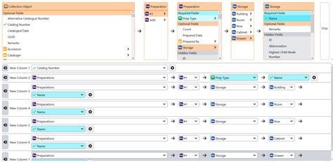 Indicating Storage Location In Storage Tree In Collection Object