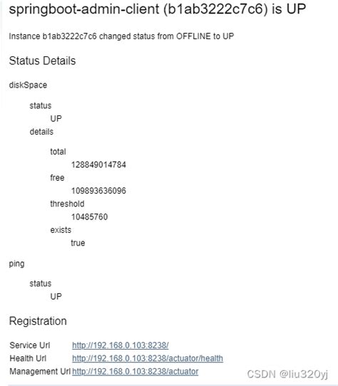 springboot整合spring boot admin实现服务监控 集成springbootadmin 监控服务 csdn博客
