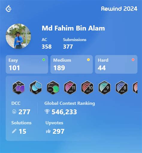 Md Fahim Bin Alam On Linkedin Leetcoderewind Codingjourney Keepgrinding