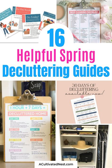 Helpful Spring Decluttering Guides A Cultivated Nest