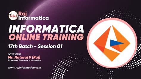 Session 01 Batch 17 Introduction To Informatica 24 02 2023 Morning