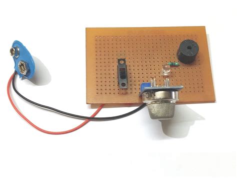 Smoke Detector Alarm Electronic Project Kit Technical Hut