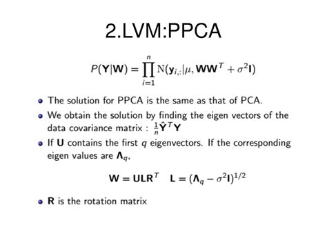 Ppt Gaussian Process Latent Variable Model Gplvm Powerpoint Presentation Id9472778