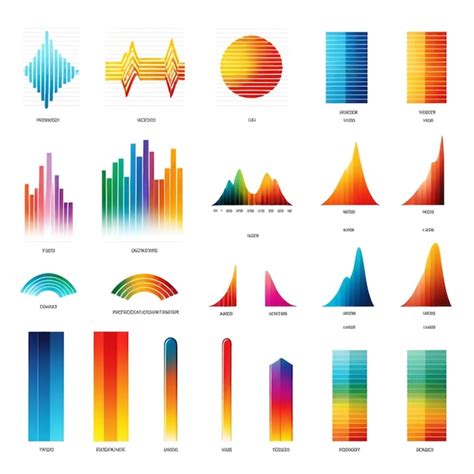 Premium Vector Frequency Vector Set White Background Isolated A High Quality