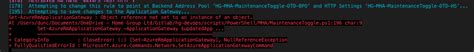 Azure How Do I Use Set Commands With Azurerm And Application Gateway