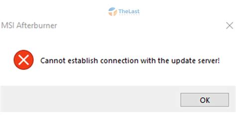Cara Mengatasi MSI Afterburner Cannot Establish Connection