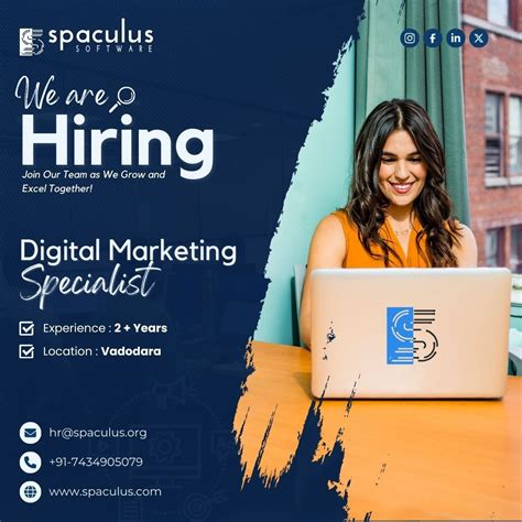 Spaculus Software On Linkedin Hiring Digitalmarketing Jobopening Vadodarajobs