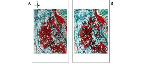 A Pixel Based Landsat 8 Imagery With A Spatial Resolution Of 15 M B