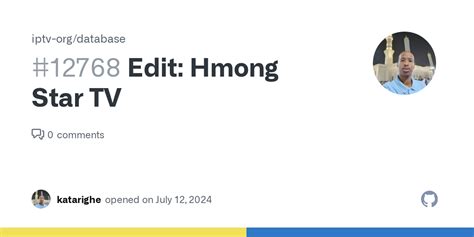 Edit Hmong Star Tv · Issue 12768 · Iptv Orgdatabase · Github