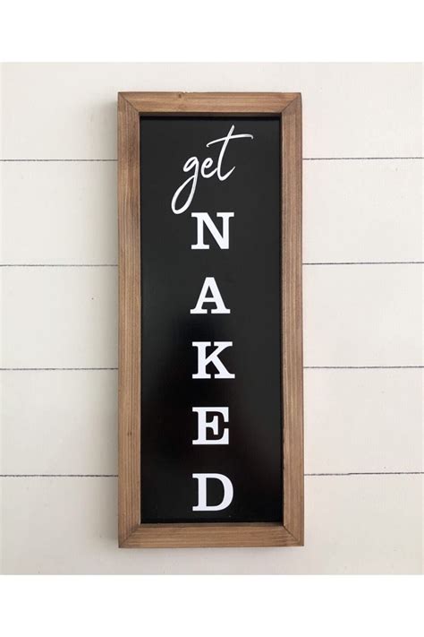 Hediyenikap Banyo Get Naked Siyah Zemin Ahşap Çerçeve Fiyatı Yorumları Trendyol