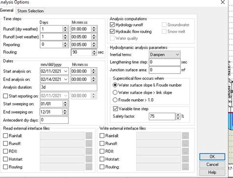 ssa not getting steady flow through junctions links autodesk community