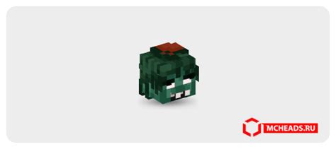 Утопленник — Голова Майнкрафт