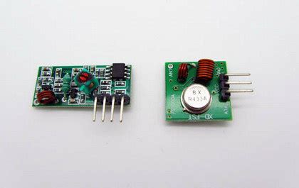 RF LINK RF ASK OOK Wireless Transmitter Receiver Pair Frequency ElectroDragon