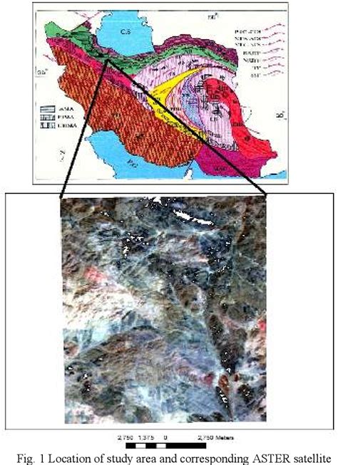 Figure 1 From Hydrothermal Alteration Zones Identification Based On Remote Sensing Data In The