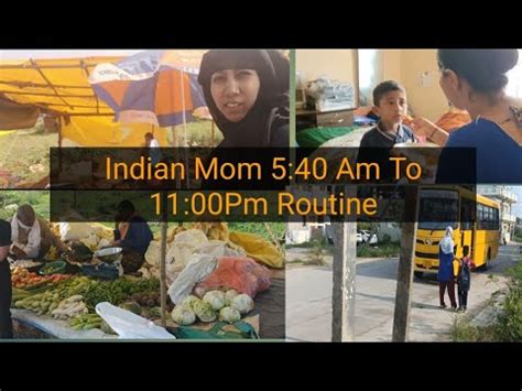 //Indian Mom 5:40 Am Busy Productive Morning To Night Routine//Indian ...