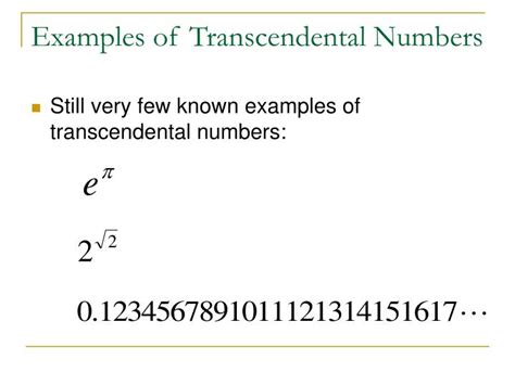Is 3 A Transcendental Number The Transcendentality Of Pi Nwew