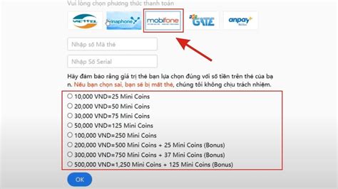 4 Cách Nạp Mini World Bằng Thẻ Cào Nhận Xu Nhiều Nhất
