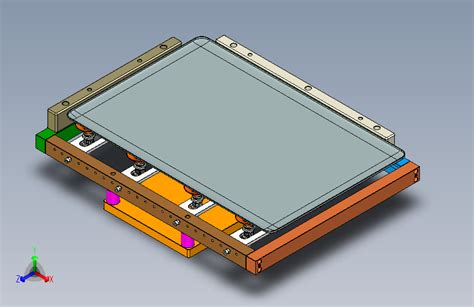 组装笔记本外壳通用点胶吸盘工装 Ug 模型图纸下载 懒石网
