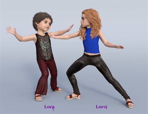 Lora And Lorel For G8f And G81f Daz Content By Vyusur
