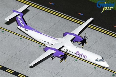 Geminijets Flybe Dash8 Q400 G Ecoe 1200 G2bee1193 Aircraft Model Store