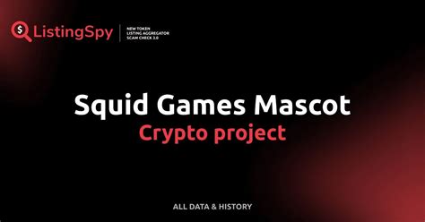 Squid Games Mascot crypto project: Young-hee token listings, events, analysis | ListingSpy