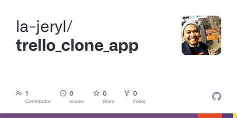 GitHub La Jeryl Trello Clone App