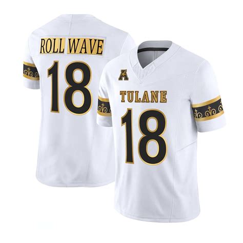 Tulane Football Roll Wave 18 2025 Jersey